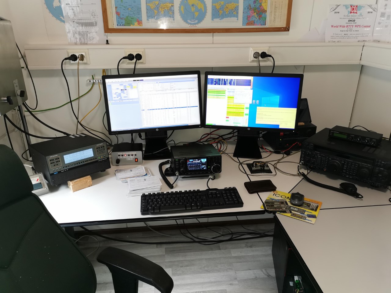 HF-asema – OH3AD, Riihimäen Kolmoset Ry